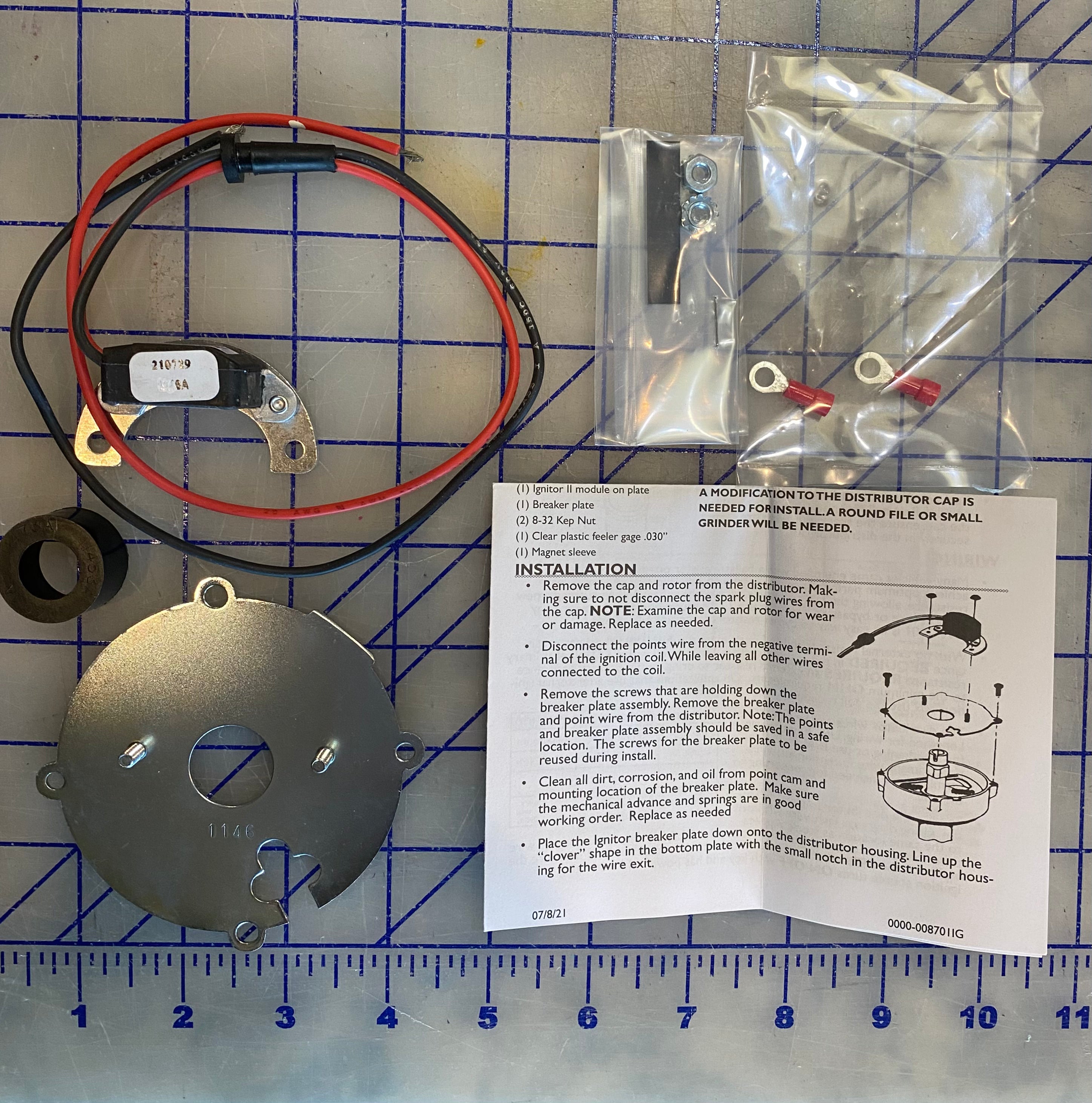 40-2505160DI4, Electronic upgrade/tune up kit, for Hercules G2300, 4 c