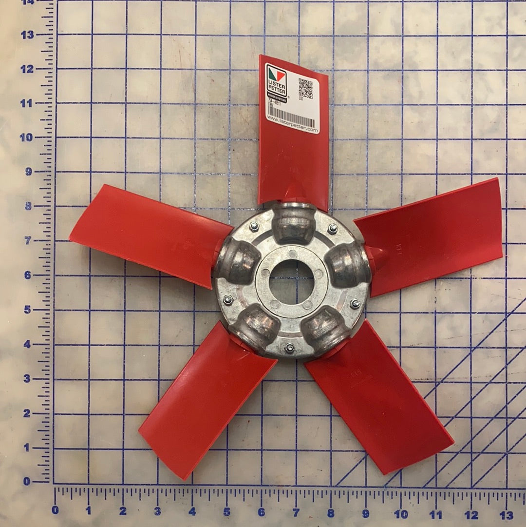 754-40511 Radiator fan assembly for the Lister Petter LPW/S/T model en